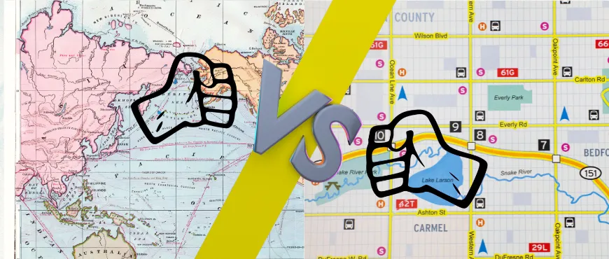 Digital Vs Physical Maps Pros and Cons for your RenTrip Journey ...